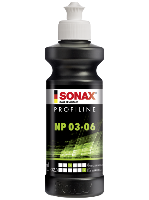 Sonax 208141/208300 Profiline NP 03-06 Pasta za poliranje, 250ml i 1L