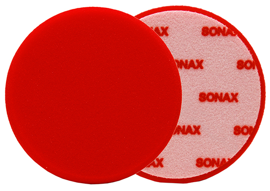 Sonax 493100 Sunđer za poliranje 160mm – crveni (tvrdi)