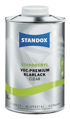 Standox K9540 Standocryl VOC PREMIUM Prozirni lak 3L + Herter 1L, set