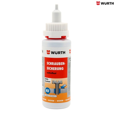 Wurth Threadlocker – Sredstvo za osiguranje vijaka – srednje snage, 25gr