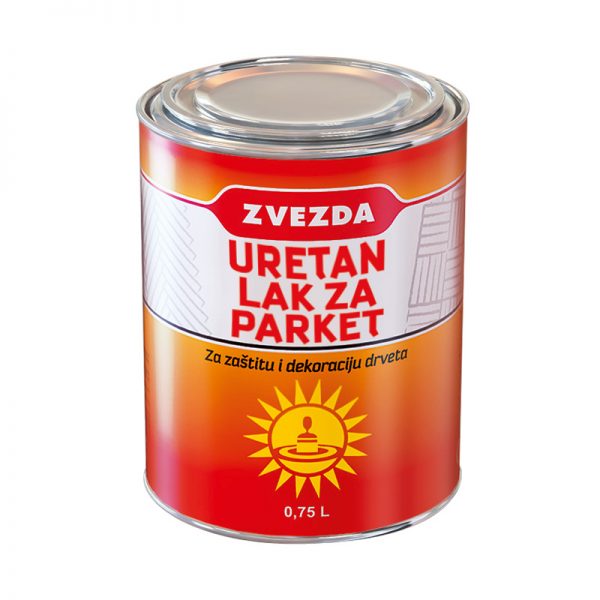 Zvezda Uretan lak za parket, bezbojni, 0.75L