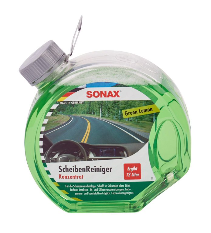 386400 Sonax Tečnost za vetrobran – Green Lemon 3L konc.(za 12L)