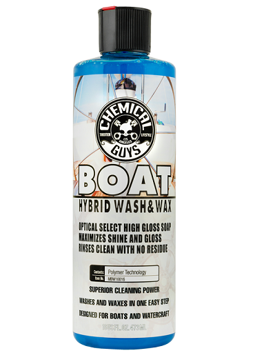 Chemical Guys Boat Hybrid Wash & Wax – Šampon sa voskom za čamce i brodove, 473ml (MBW10016)