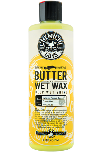 Chemical Guys Butter Wet Wax Warm & Deep Carnauba Shine – Tečni krem „puter“ vosak , 473ml (WAC_201_16)