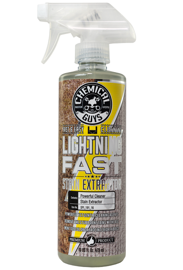 Chemical Guys Lightning Fast Stain Extractor – Esktra brzi čistač tapacirunga, tepiha i tkanina, 473ml (SPI_191_16)