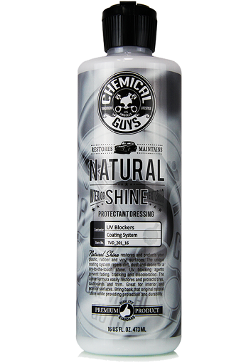 Chemical Guys Natural Shine – Restorer plastike, gume i vinila (TVD_201_16), 473ml