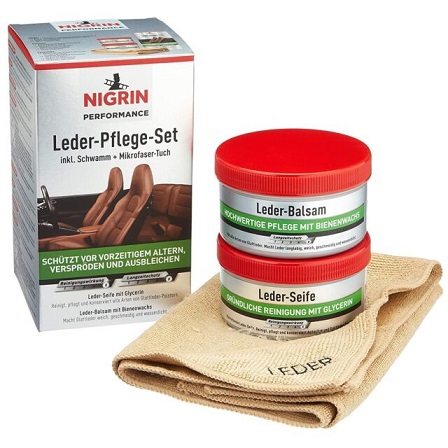 Nigrin Leder Pflege Set – Set za negu kože (73170)