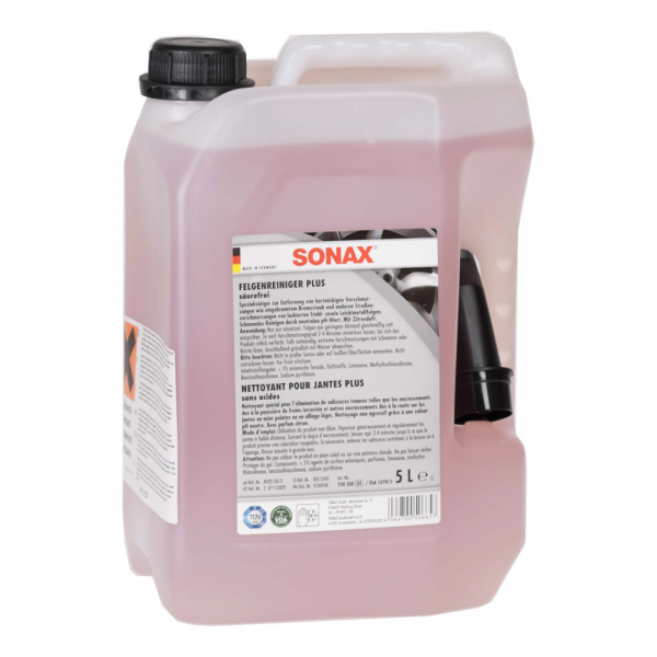 Sonax 230500 Čistač za felne PLUS bez kiseline, 5L