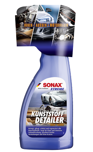 Sonax 255241 Xtreme Kunststof Detailer – Sredstvo za negu svih plastičnih površina, 500ml