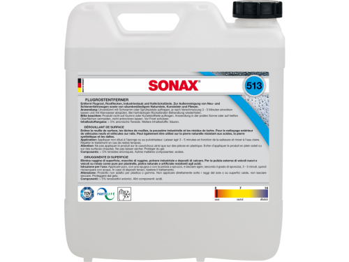 Sonax 513605 Profiline odstranjivač metalnih čestica, 10L