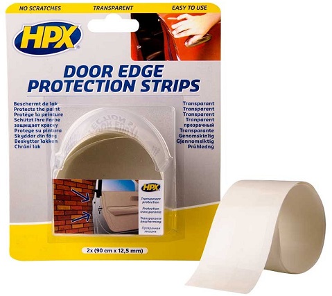 HPX Door Edge Protection Strips – Film za zaštitu ivica vrata automobila, 2x(90cm x 12,5mm)
