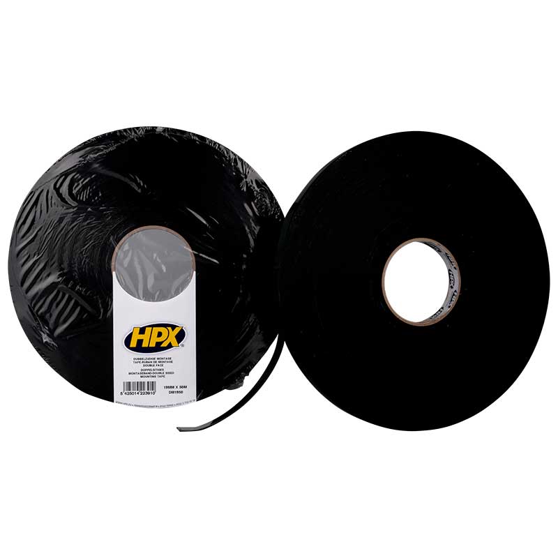 HPX Double Sided Mounting Tape Black