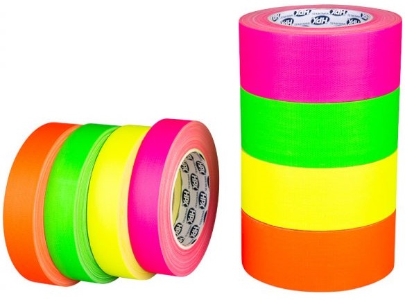 HPX Gaffer Fluo – Fluoroscentna gafer traka 50mmx25m