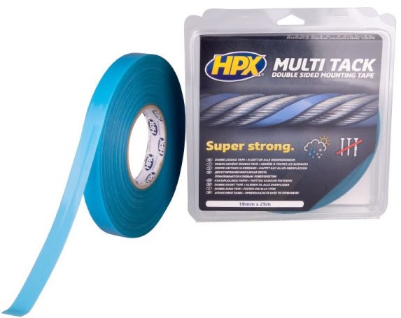 HPX Multi Tack Dvostrano lepljiva traka za montažu, 19mmx25m