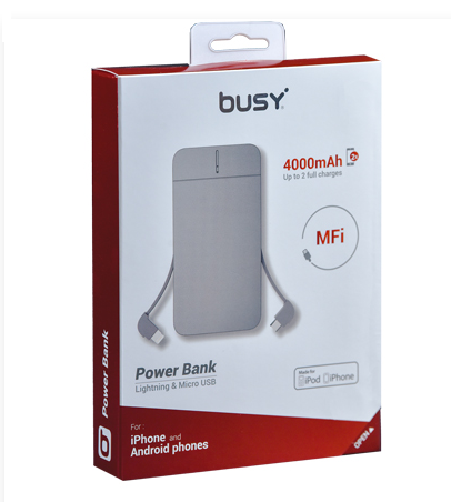 Busy Power Bank – Prenosivi punjač 4000mAh (50707)