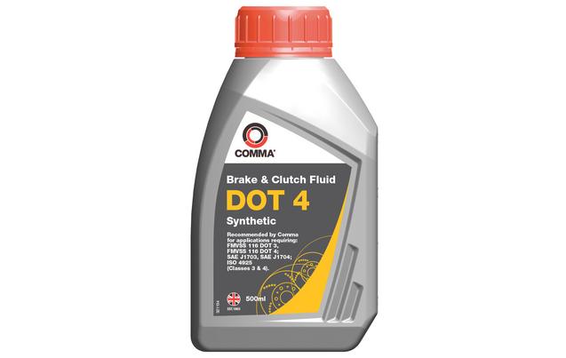 Comma DOT 4 Brake&Clutch Fluid, synthetic – Ulje za hidraulične kočnice, 500ml