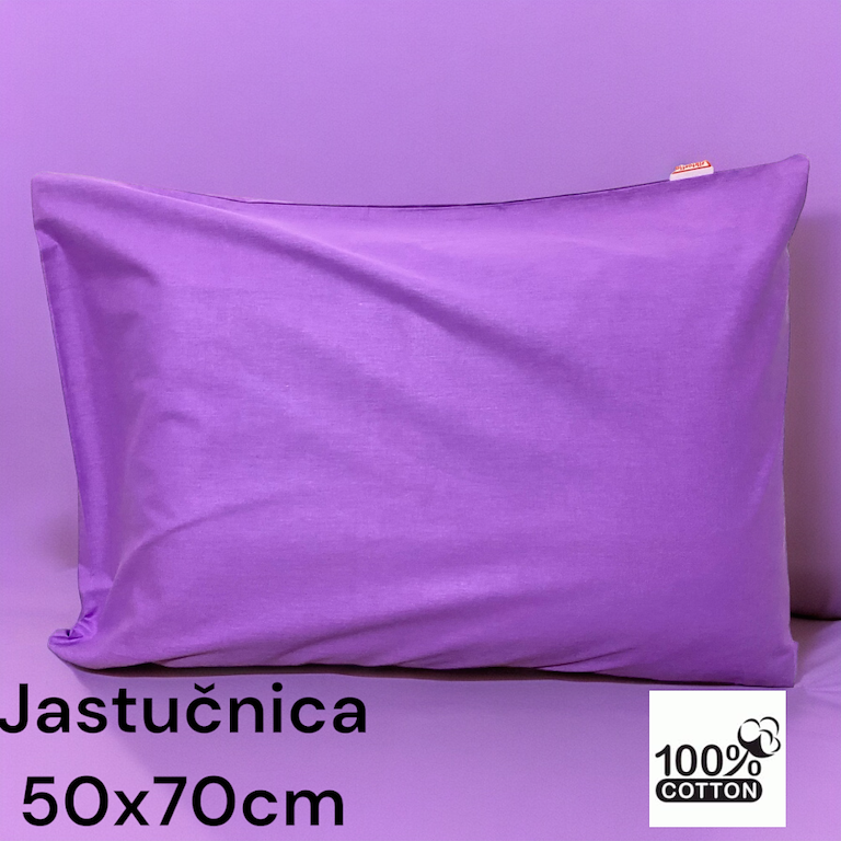 Jastučnica Ranforce 50x70cm Ljubičasta