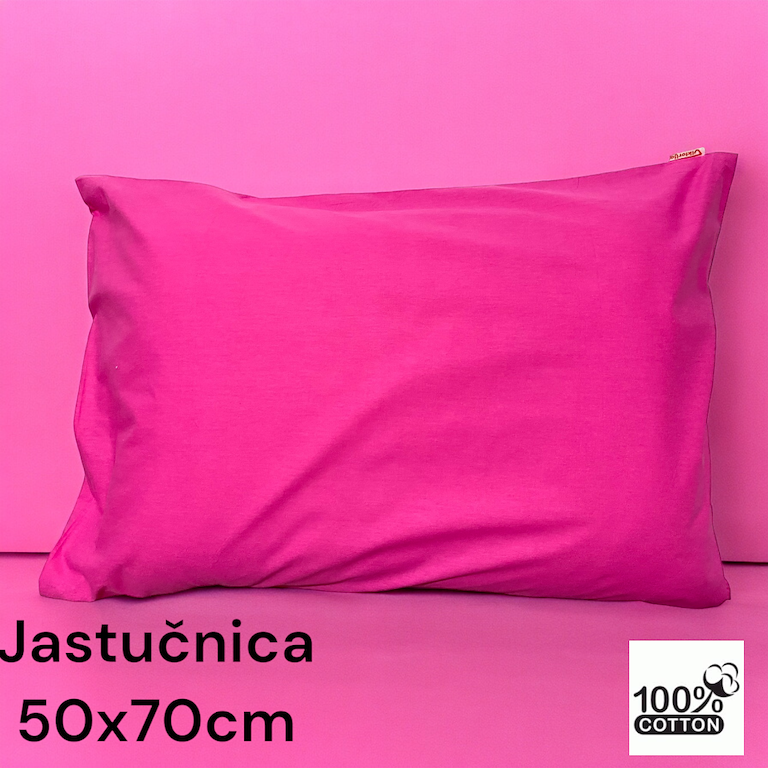 Jastučnica Ranforce 50x70cm Ciklama