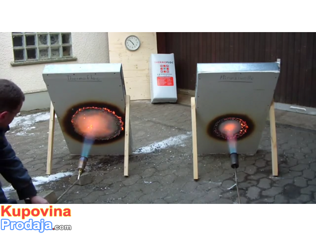 Izolacija celulozom - Thermofoc HIT