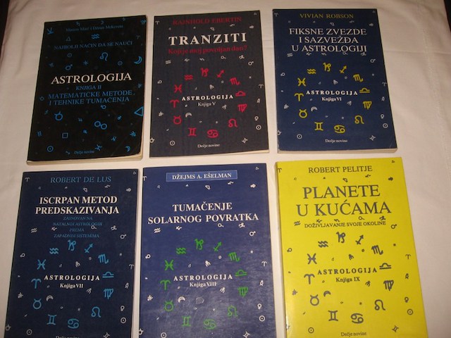 Astrologija 6 knjiga