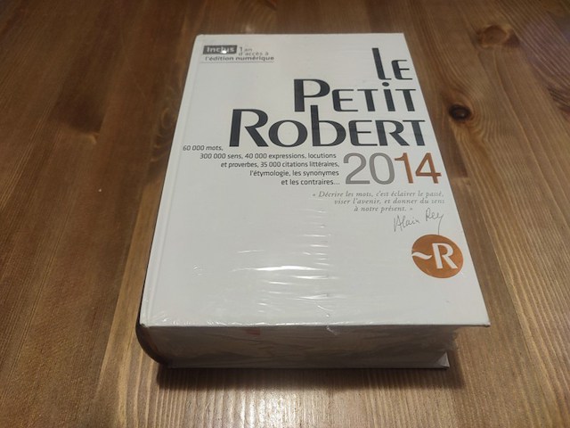 Dictionnaire Le Petit Robert 2014 / Francuski rečnik