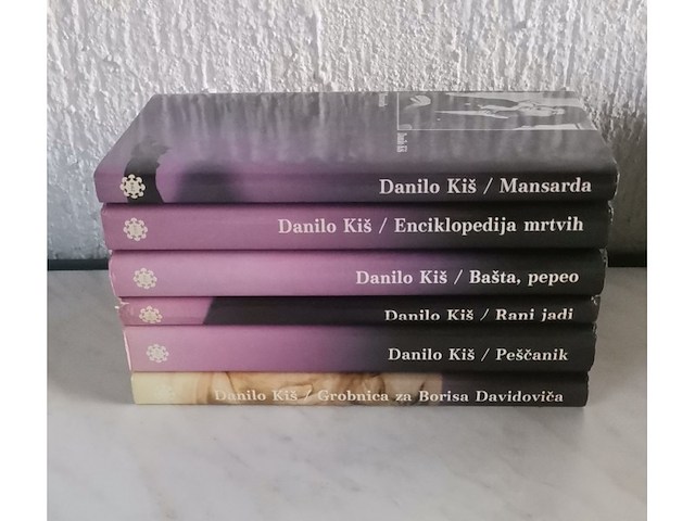 Danilo Kis - Izabrana dela u 6 knjiga