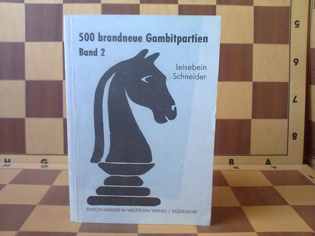 500 Gambitnih partija (sah)