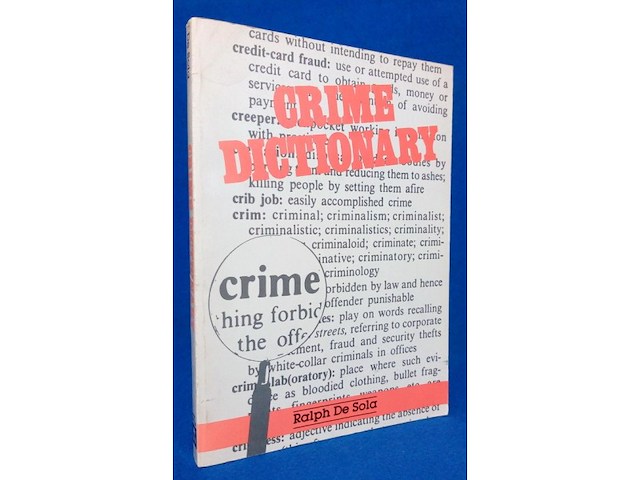 Crime Dictionary - Ralph de Sola