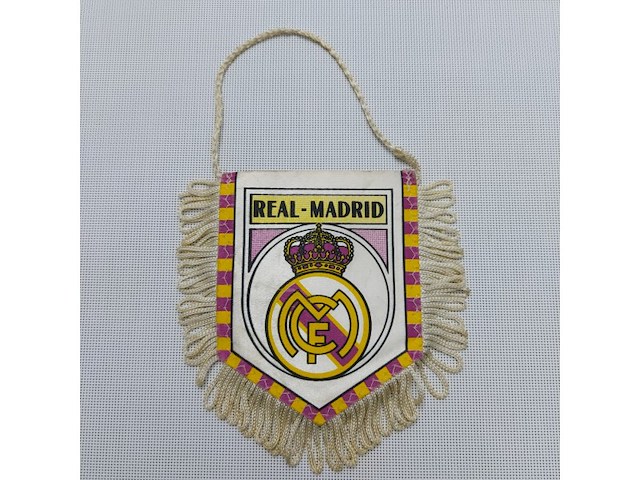 Zastavica FK Real Madrid  8 x 10 cm