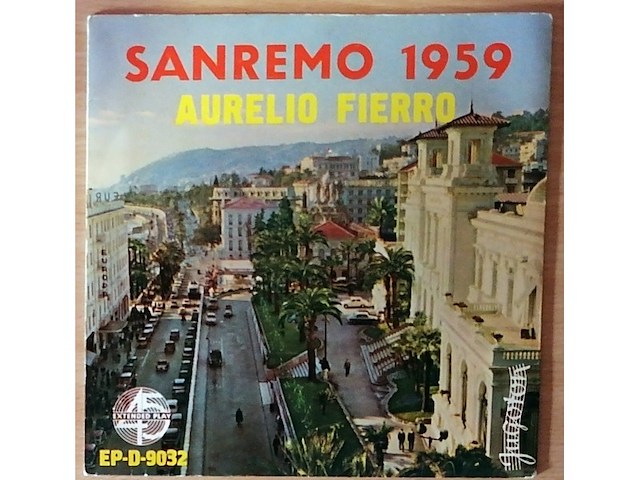 EP AURELIO FIERRO - Sanremo 1959 (1959) 3. press, VG+/M
