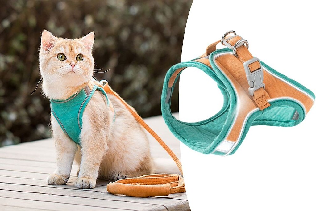 CatLeash bib sa povodcem za mačke Jedinstvena ponuda