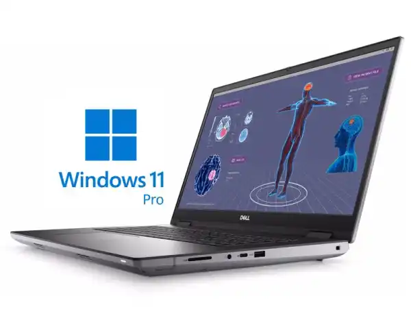 DELL Precision M7780 17.3 inch FHD 500nits i9-13950HX 32GB 1TB SSD RTX 3500 12GB Backlit FP SC Win11Pro 3yr ProSupport laptop