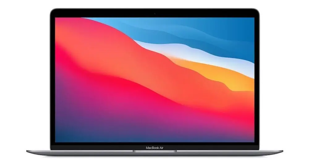 APPLE Laptop MacBook Air 13.3" WQHD Retina M1 8GB 256GB SSD Backlit FP Space sivi