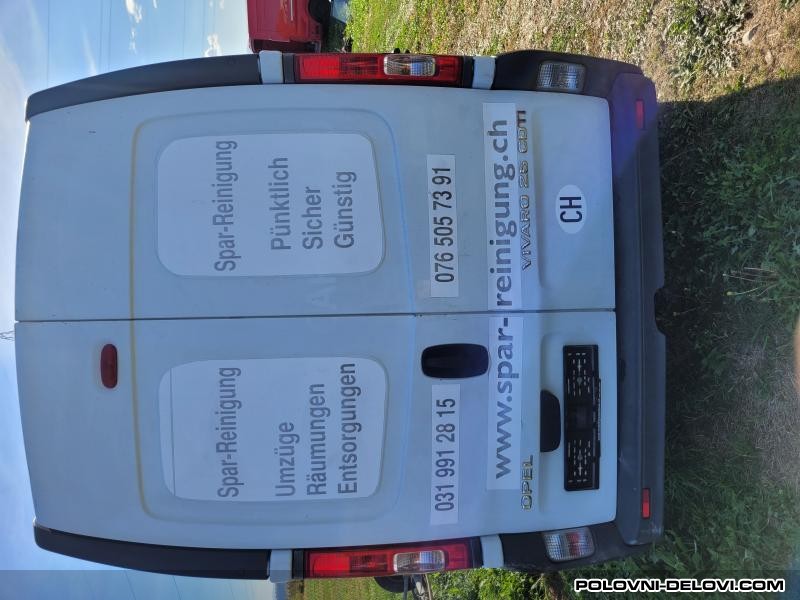 Opel Vivaro Kompletan Auto U Delovima