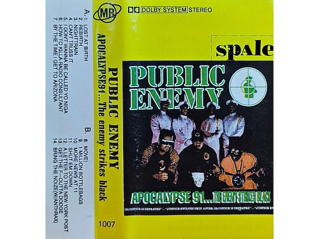 Public Enemy – Apocalypse 91... The Enemy Strikes Black