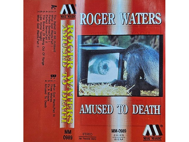 ROGER WATERS - AMUSED TO DEATH, AK, Poland