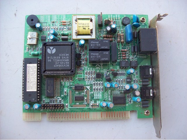Retro ISA modem ROCKWELL - 1997 godina