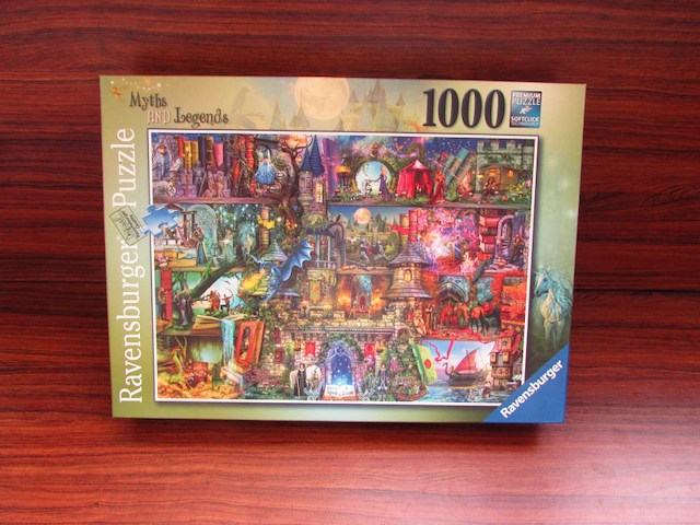 Puzzle Ravensburger 1000 delova (Myths and Legends)