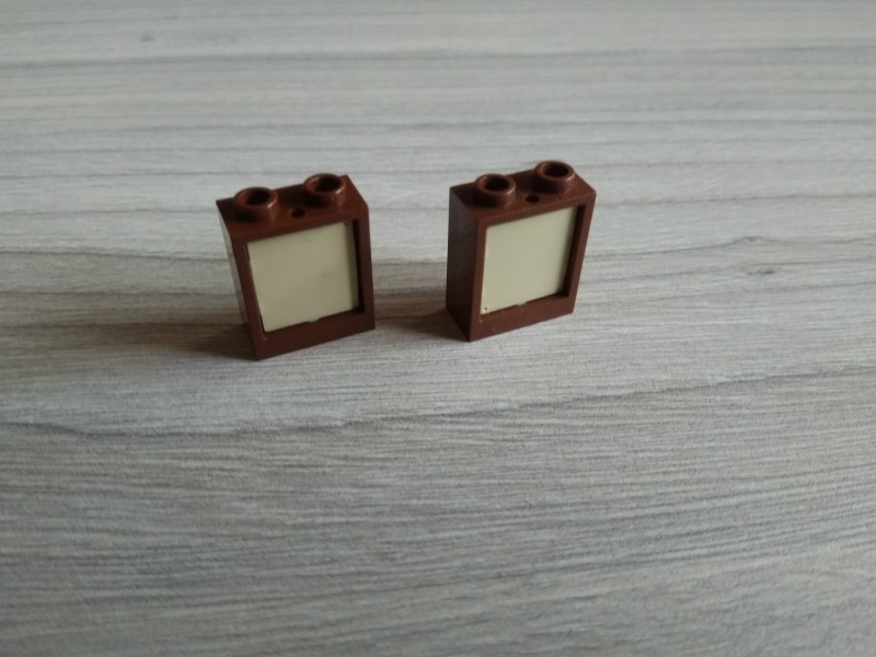 LEGO 60592c05 Reddish Brown - 2 komada