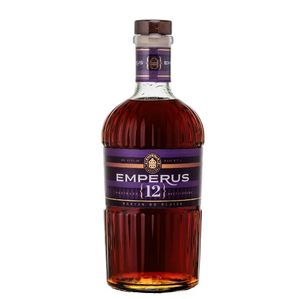 Rakija Emperus Premium Šljivovica Barik 12 godina 0,7l