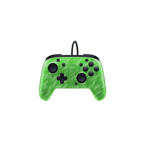 Pdp gamepad Nintendo Switch Faceoff Deluxe Controller + Audio Camo Green