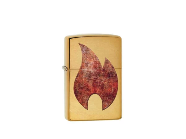 Zippo Rusty Flame design