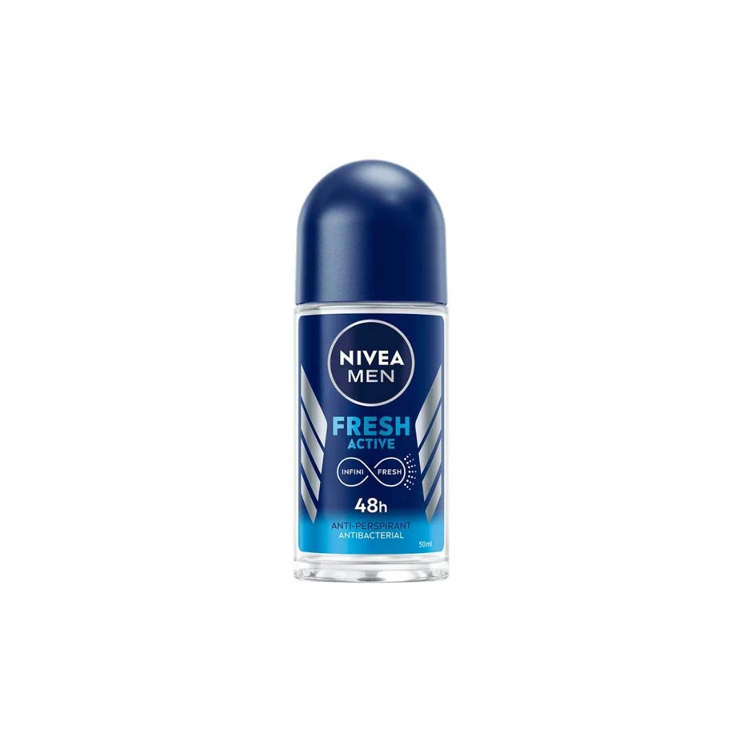 NIVEA MEN Deo Roll On Fresh Active Antiperspirant 50 mL