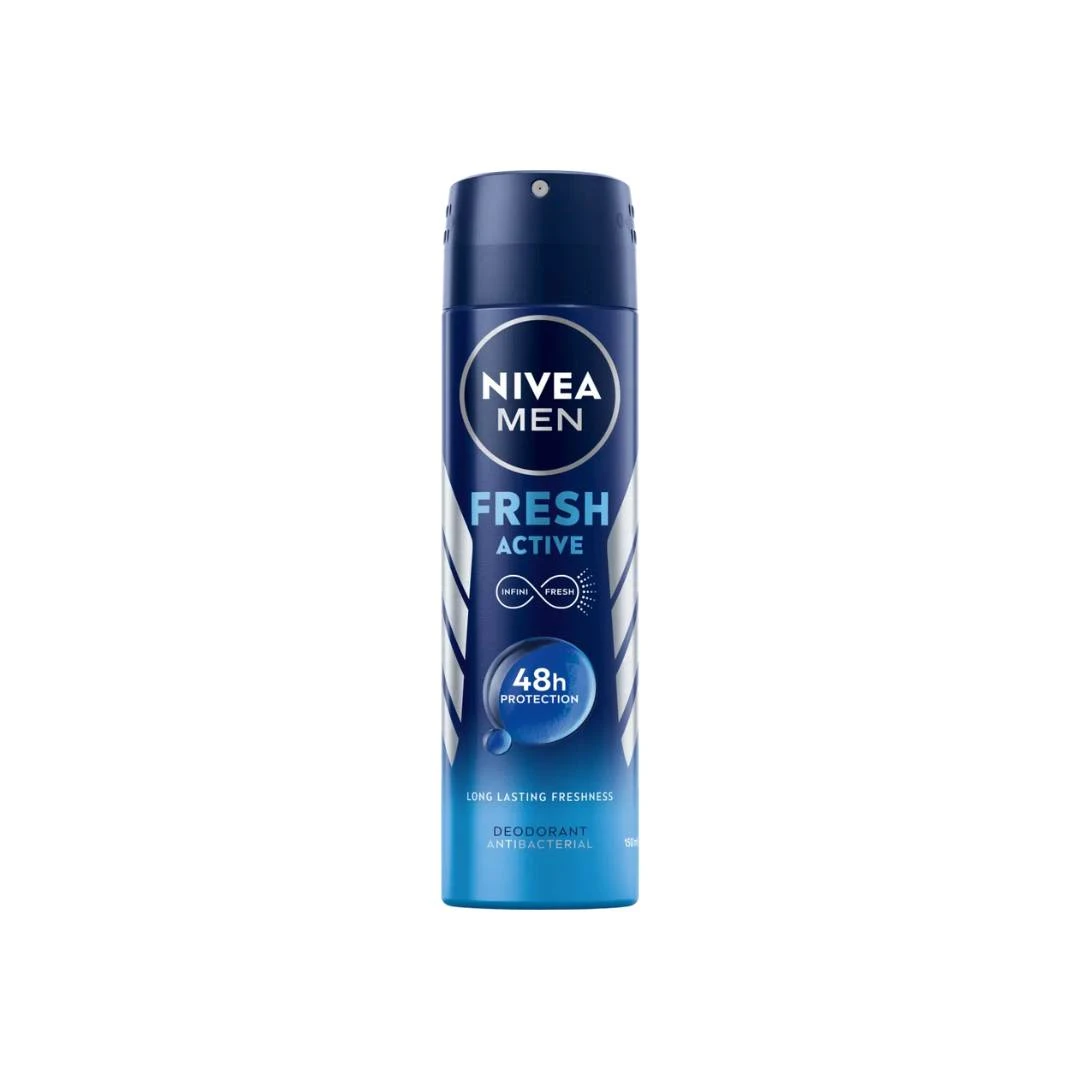 NIVEA MEN Deo Sprej Fresh Active Dezodorans 150 mL