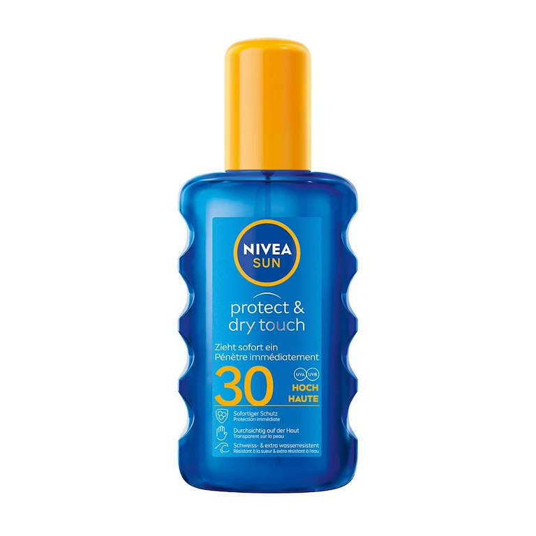 NIVEA SUN Protect&Dry Touch SPF30 Nevidljivi Sprej 200 mL