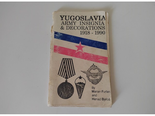 Yugoslavia Army Insignia Decorations 1918-1990