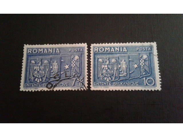 Rumunija Antanta serija iz 1938. god.