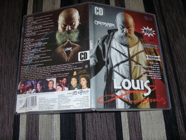 Louis ‎– Čarobnjak CD Gold Inter Music 2005.