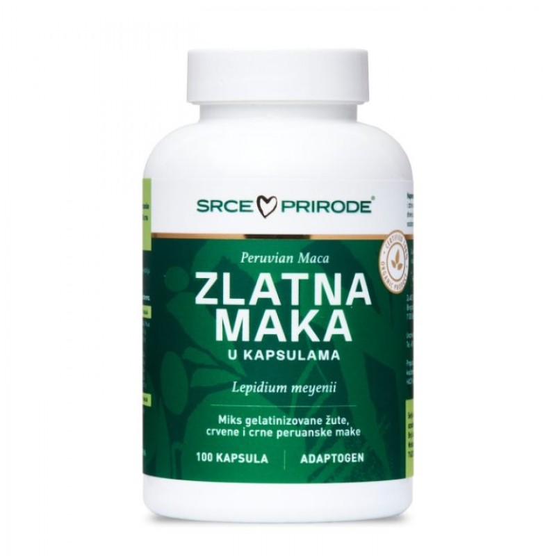 Zlatna maka kapsule 100x500mg