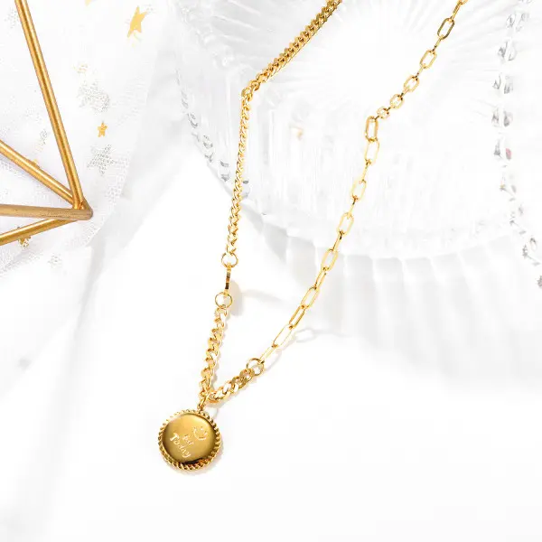 Ženska ogrlica GX1761 zlatne boje